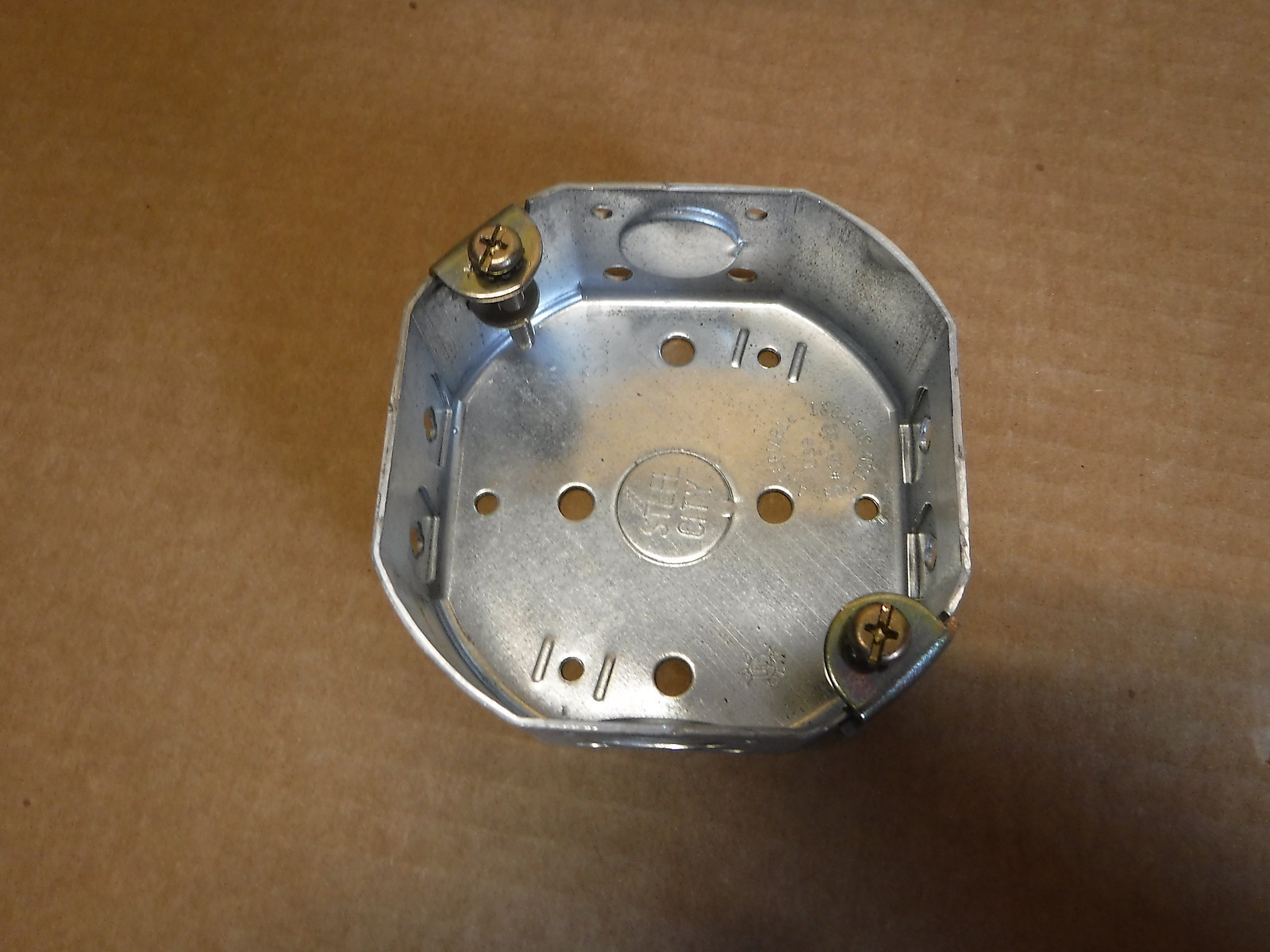 Steel City Ceiling Fan Light Fixture Outlet Box 54151-CFB 1/2" KO 4 ...