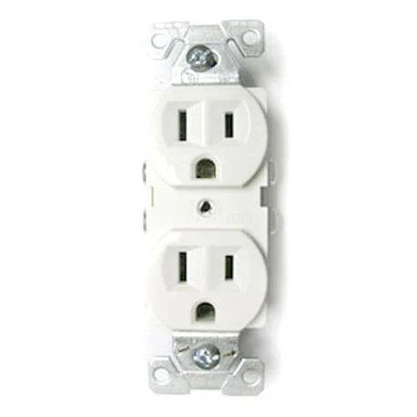 Eaton CR15W Duplex Tamper-Resistant Receptacle 15A-125V NEMA 5-15R | eBay
