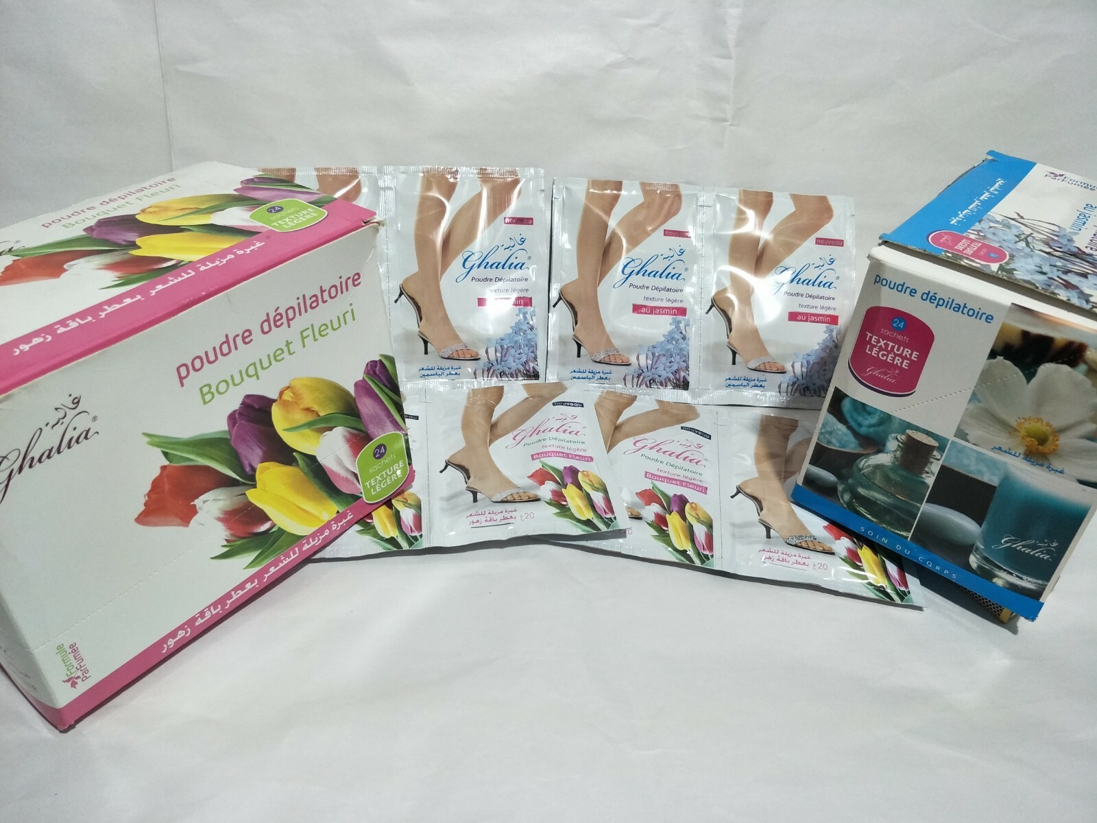 22G x 4 cans , Easily Remove hair on all skin types . Depilatory powder ...