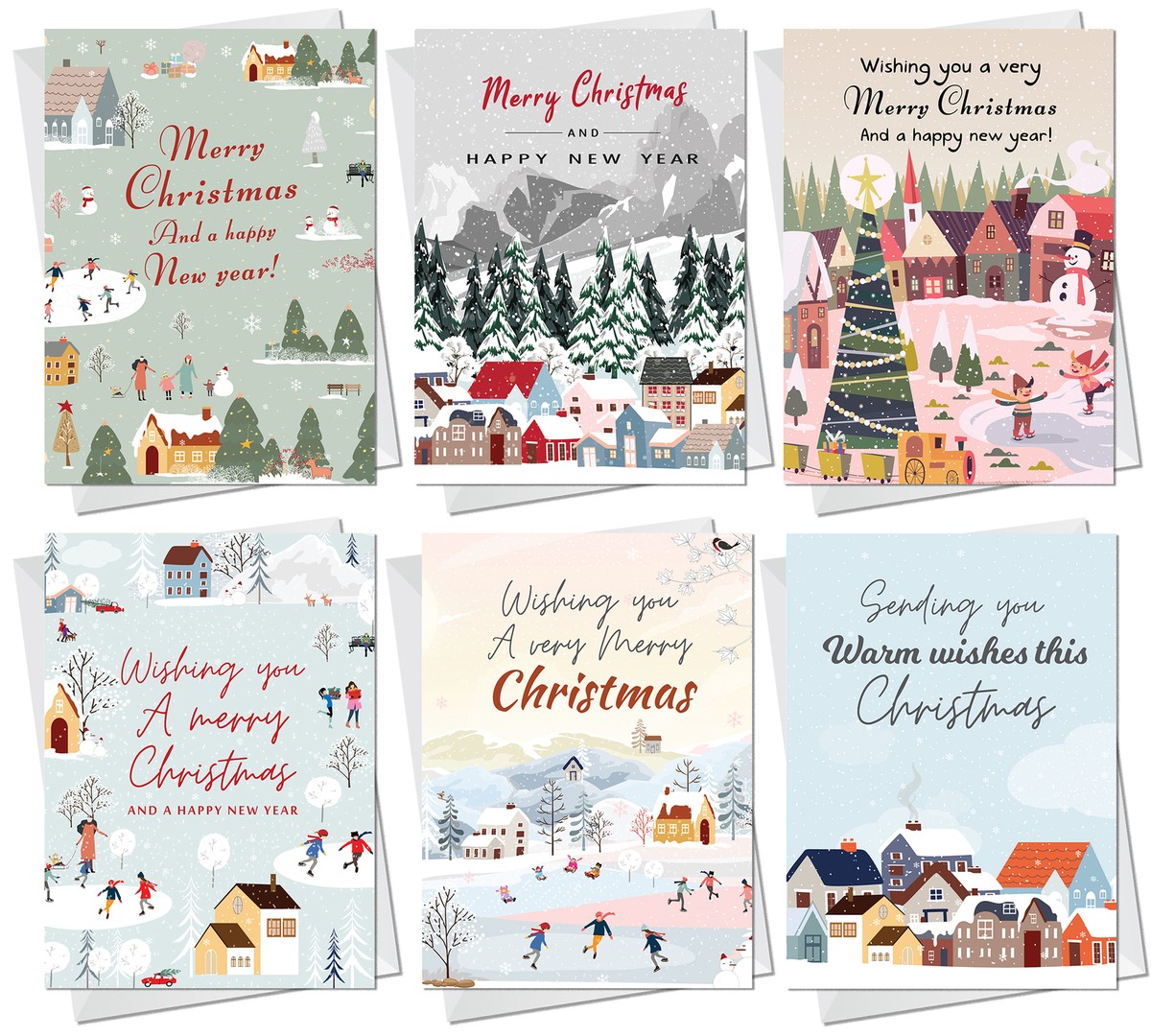 30 Beautiful Christmas Cards 60 Beautiful Christmas Card Design For