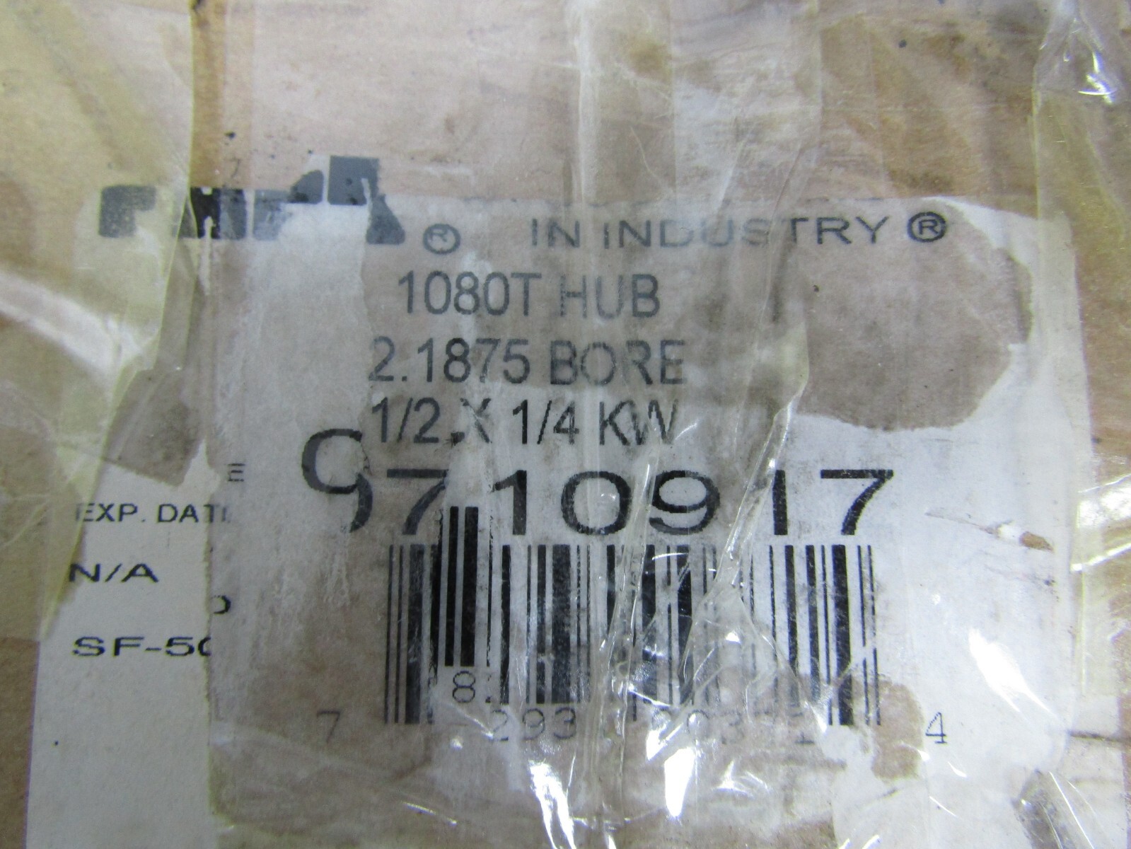 FALK 710917 1080T COUPLING HUB 2.185 BORE 1/2 /4" KW NOS for sale ...