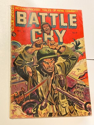 Battle Cry #4 Stanmor Comics 1952 GD/VG | eBay