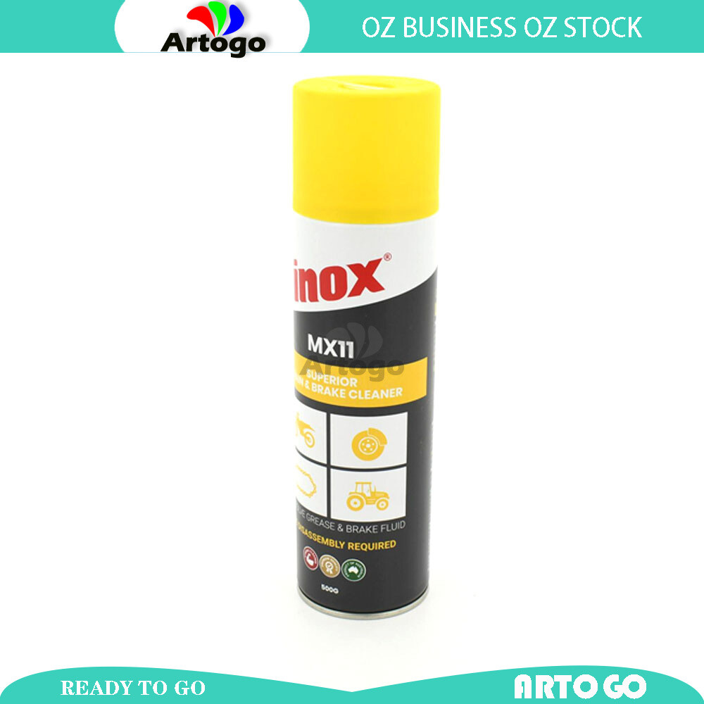MOTORCYCLE INOX MX11 CHAIN & BRAKE CLEANER AEROSOL CAN 500G | eBay