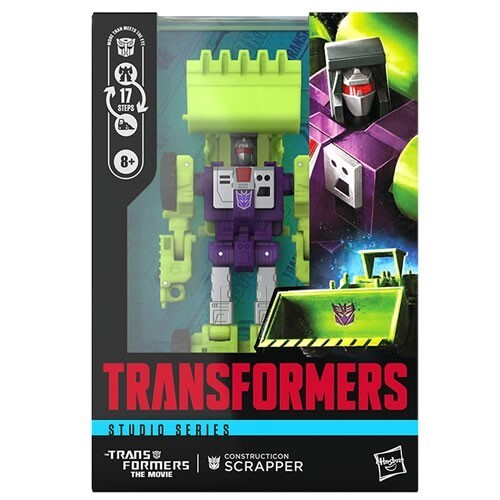 Transformers Gen Figures Series TRA: The Movie Voyager Clas 86 Scrapper ...