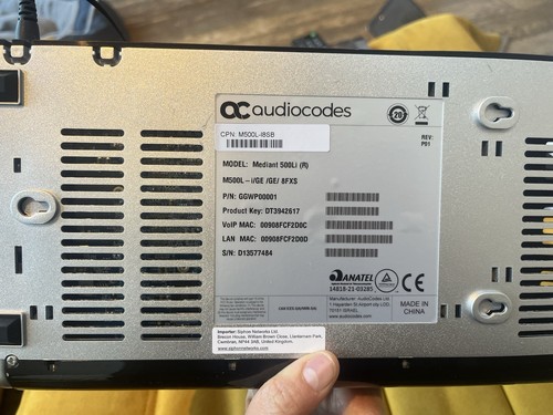 AudioCodes Mediant 500Li Multi Service Business Router | eBay