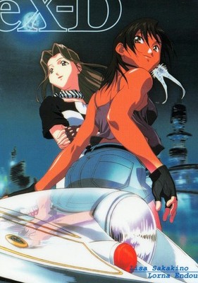 EX-DRIVER ANIME PENCIL BOARD DRIVERS VS. AI CARS LISA and LORNA EX-D | eBay