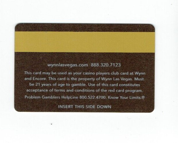 Wynn Las Vegas Room KEY Card Casino Hotel - Resort Tower - I Combine ...