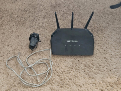 Netgear AC1750 Smart WiFi Router - 802.11 AC Dual Band Gigabit - Black ...