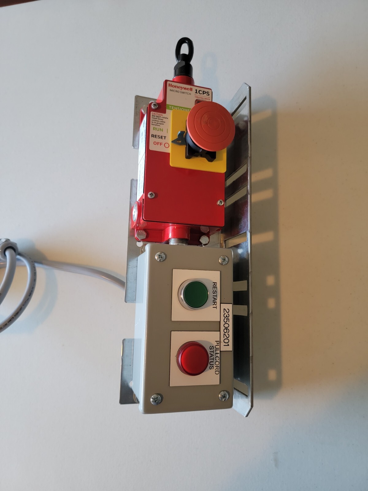 HONEYWELL MICRO SWITCH CABLE PULL E STOP CONTROL SYSTEM 1CPS A2 F03 ...