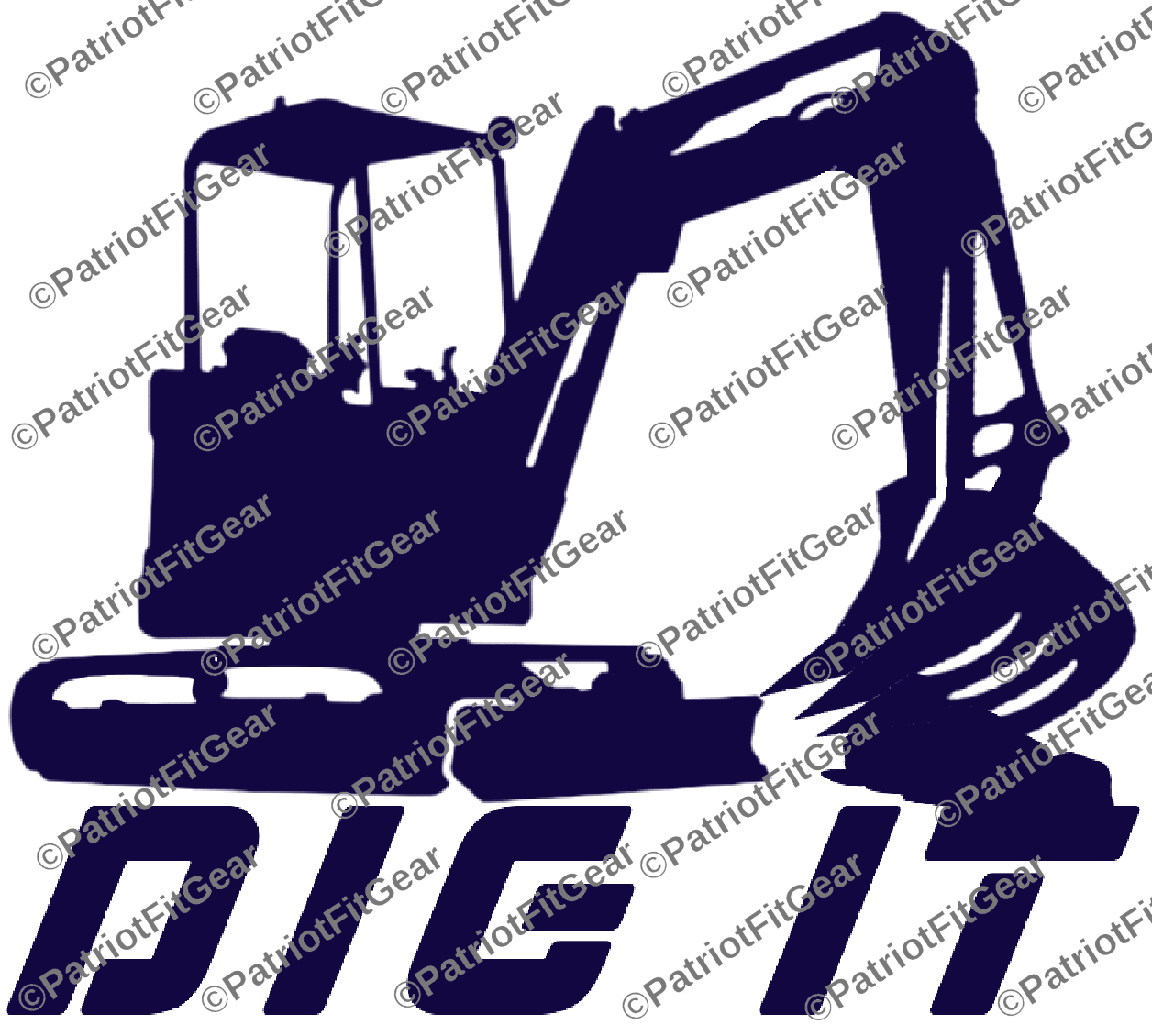 Dig It,Heavy Equipment Operator,Excavator,Backhoe,Oilfield,Custom Vinyl ...