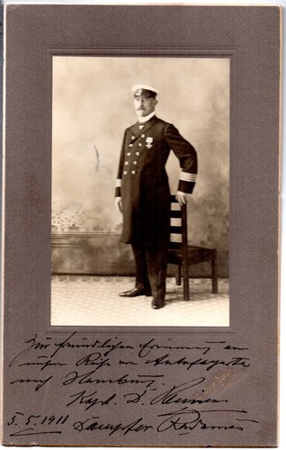 Imperial German Merchant Marine SHIP CAPTAIN photo 1911 California USA ...