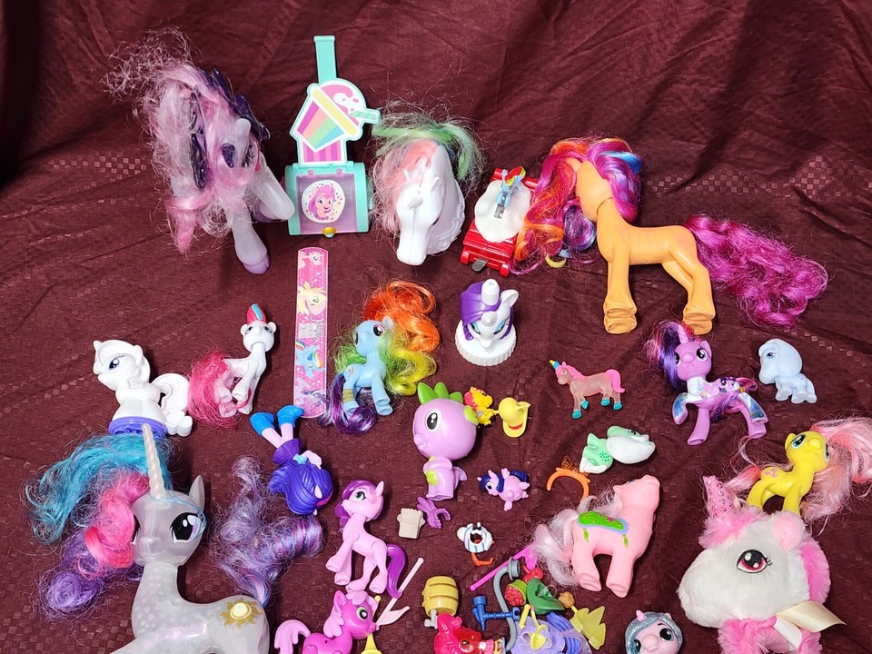 My Little Pony Lot Movie Friends Parts Accessories Bundle Set MLP ...