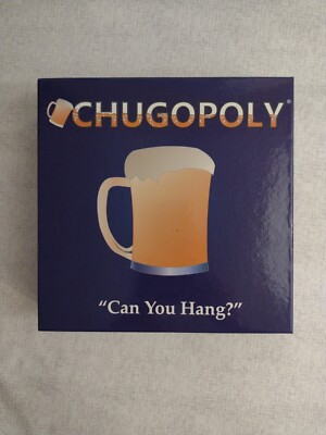 CHUGOPOLY The World's Favorite Drinking Game Ages 21+ | eBay