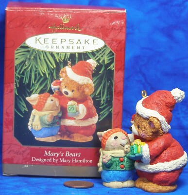 Hallmark Keepsake Ornament "Mary's Bears" Mary Hamilton 1999 | eBay