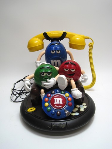 Vintage Collectable M&M's Animated Talking/Light Up Land Line MM ...