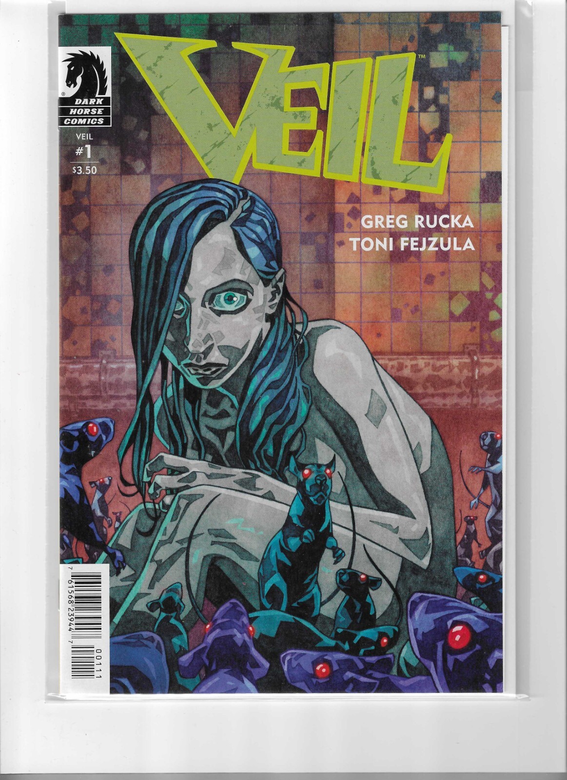 VEIL 1 ~ Toni Fejzula Cover . Greg Rucka Blambot! Nate Piekos @ 2014 | eBay