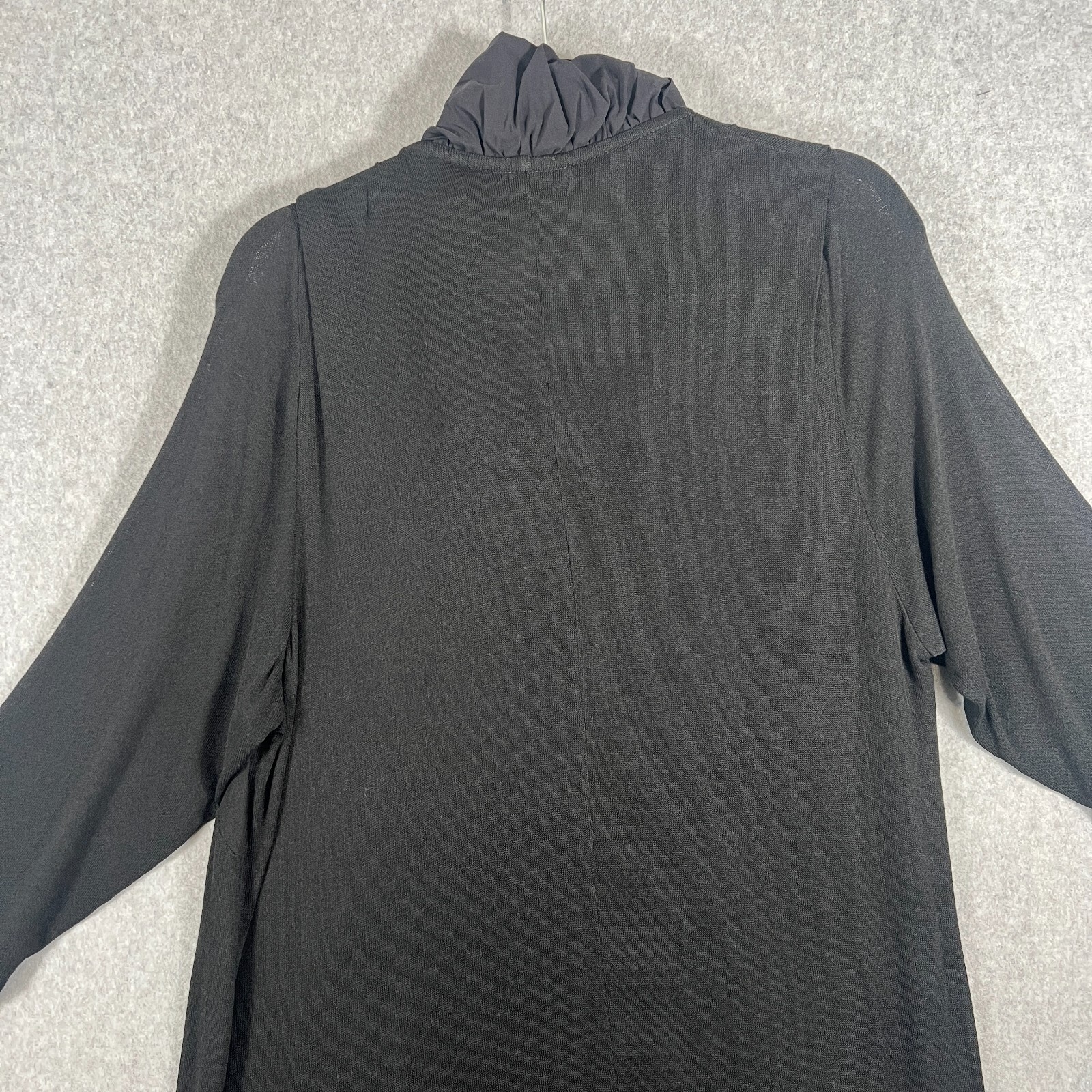 NOR DENMARK Dessin Womens S Lightweight Sheer Long Jacket Black NWT | eBay