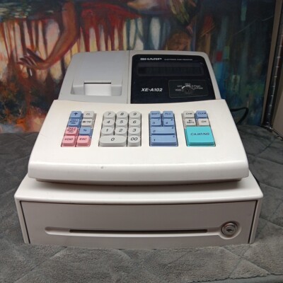 Cash Registers - Sharp Xe-A101 Electronic Cash Register