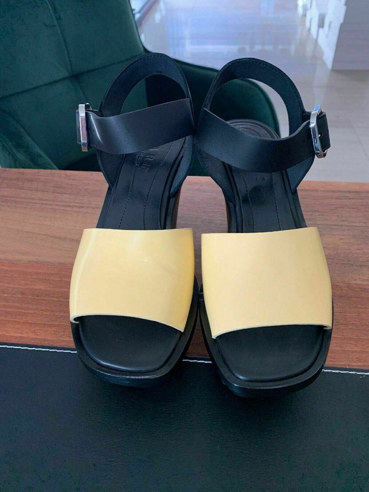 MARNI Emblématique à Semelle Compensée Sandales PLATFORM Chaussures ...