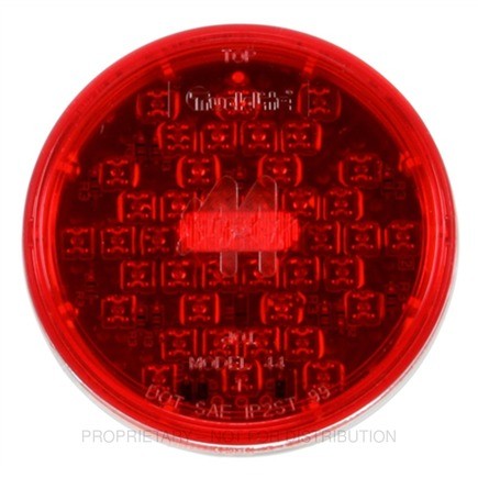TL-44202R Brake / Tail / Turn Signal Light Led, Round, Red Le for ...