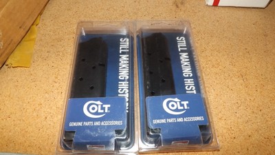 2 - NEW- COLT 1911 GOVERNMENT/COMMANDER FACTORY ORIGINAL 45 ACP 8RD ...