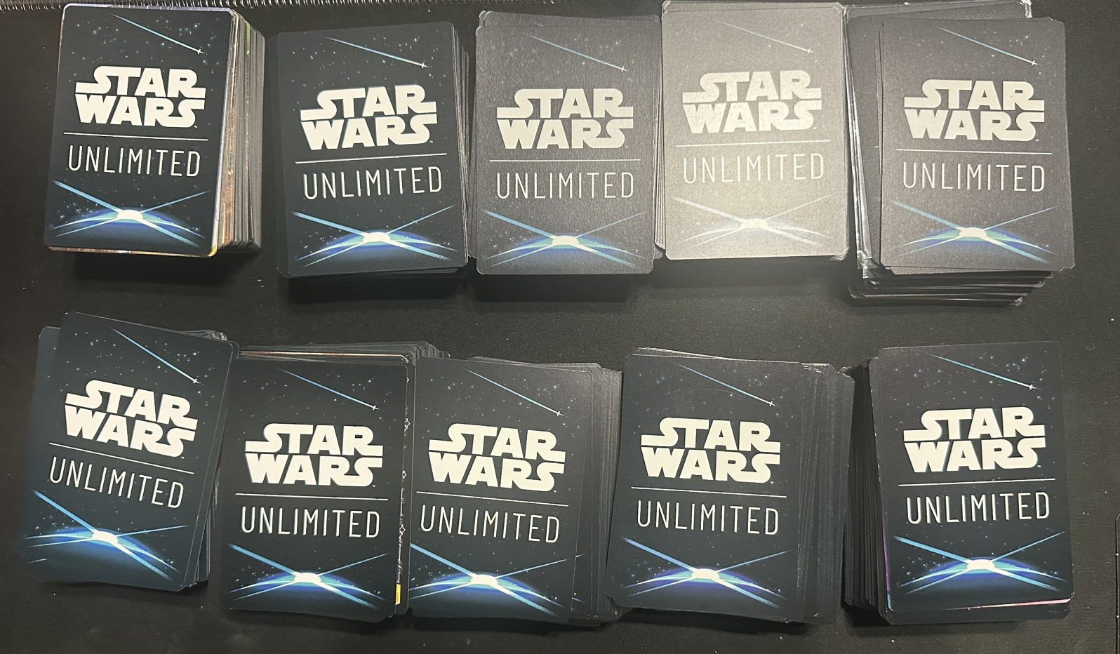 1000 Star Wars: Unlimited Cards - SWU Bulk Card Lot - Mixed - English ...