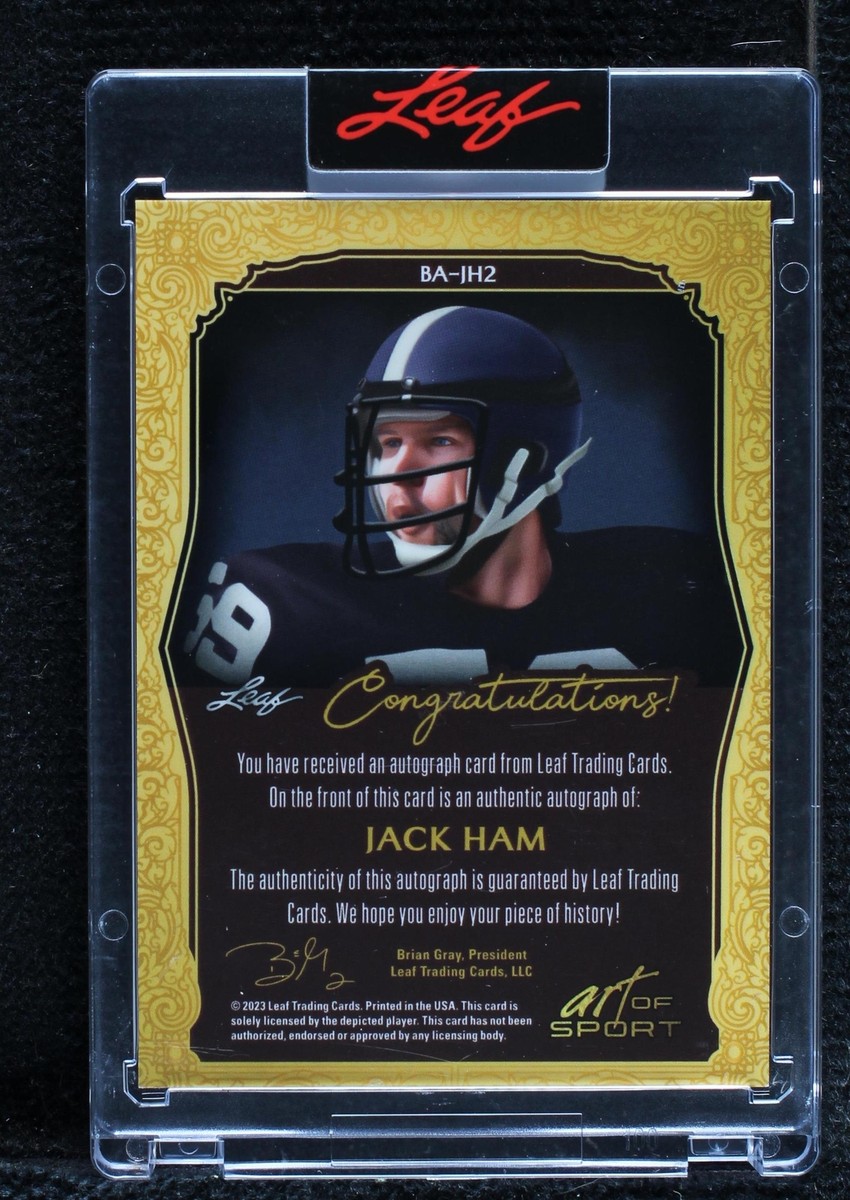 Las mejores ofertas en 2023 Leaf Art of Sport Jack Ham #BA-JH2 | eBay