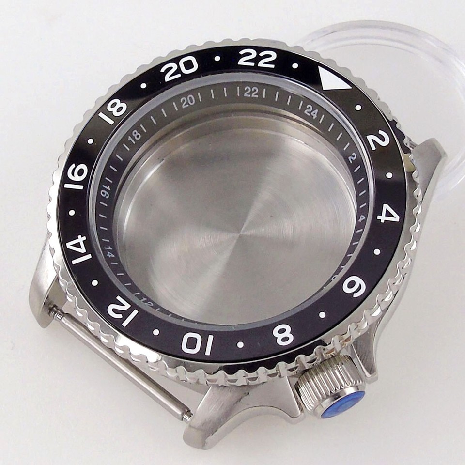 20ATM 41mm Sapphire Glass Watch Case Fit SKX 007 NH34 0NH35 NH36 2824 ...