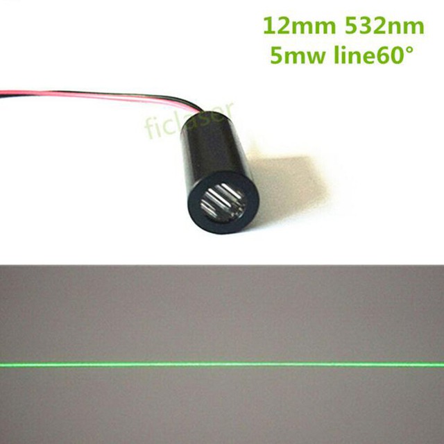 Class IIIA 532nm 5mw 60 Degree Line Laser Module 532nm Green Laser | eBay