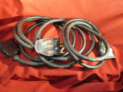 Stage Pin Twofer 2Fer Bates Connectors 12/3 Cable 2ft and 9ft | eBay