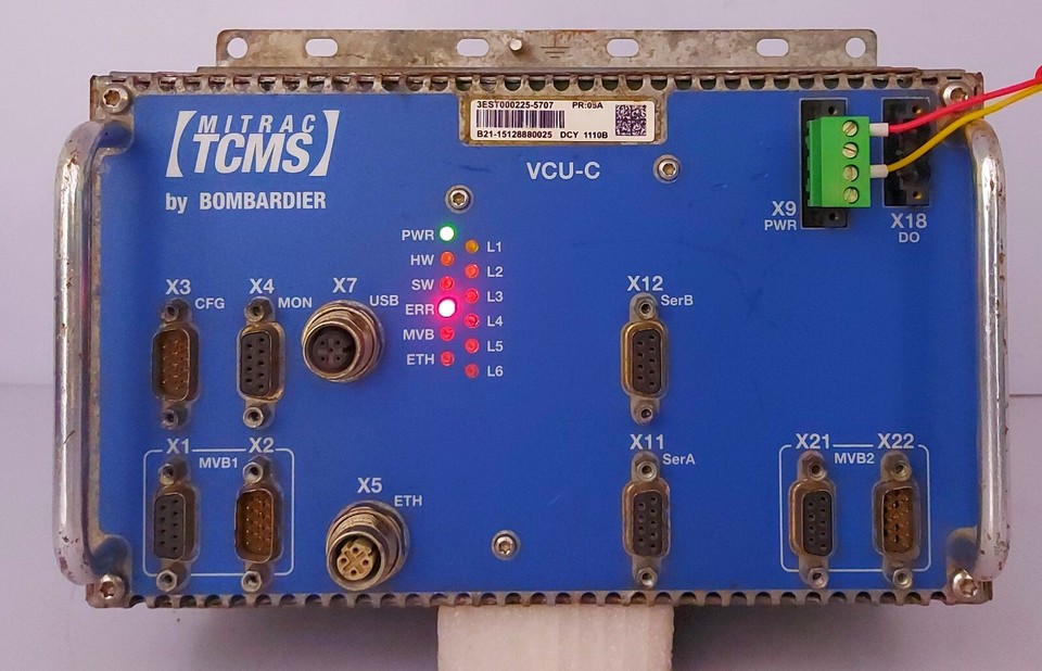 Mitrac TCMS VCU-C 3EST000225-5707 Module | eBay UK