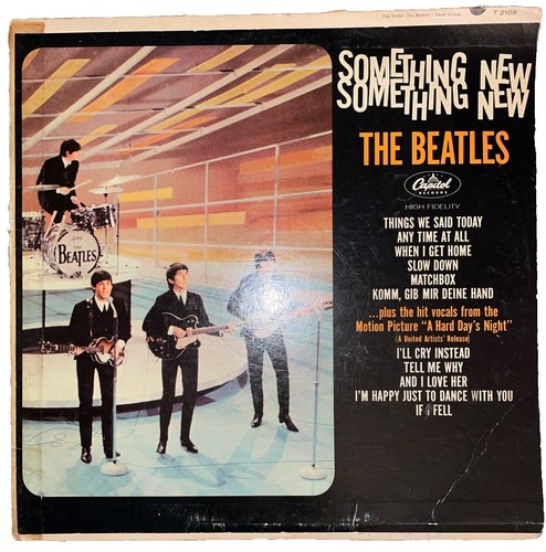 Beatles Something New Vinyl Record 1964 Mono T-2108 | eBay