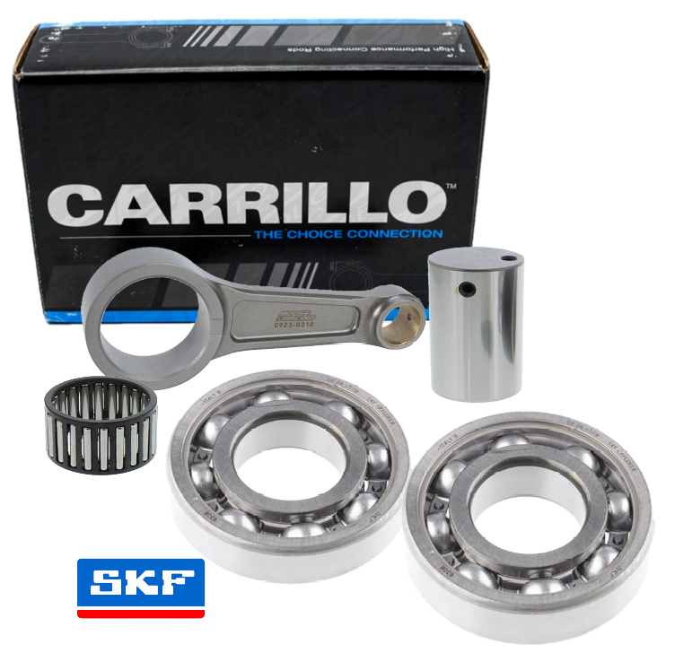 Raptor 700 Hotrods 4178 Stroker Crank CP Carrillo Rod 5mm Crankshaft ...