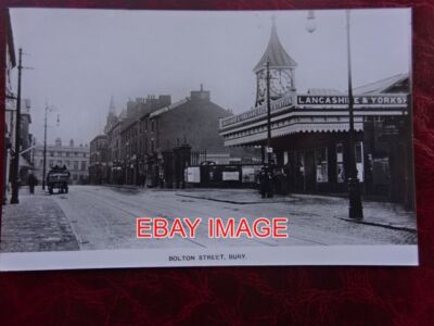 PHOTO BURY BOLTON STREET RAILWAY STATION L&Y EXTERIOR | eBay UK