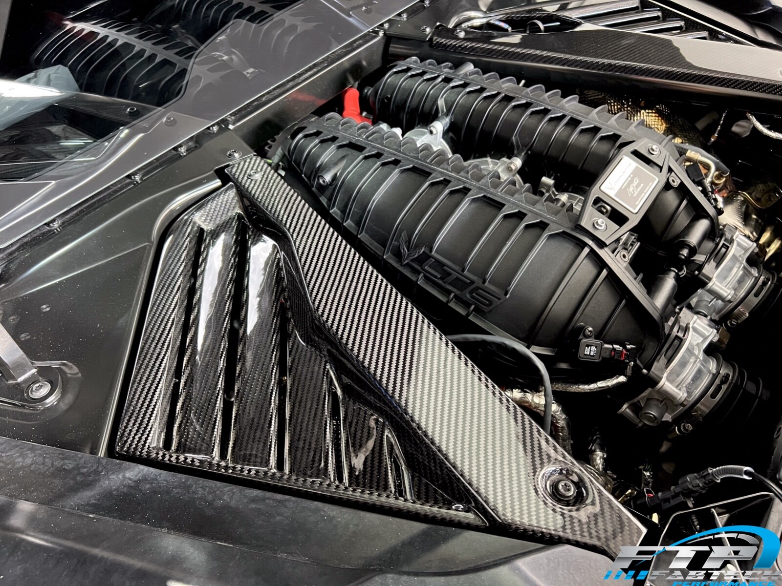 Carbon Fiber Z06 ZR1 2025+ Corvette Z06 E Mid Covers Engine Covers ...