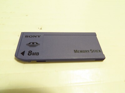 Sony Genuine Memory Stick 8MB MEGABYTE MSA-8A Memory Card, FREE 2-3 Day ...