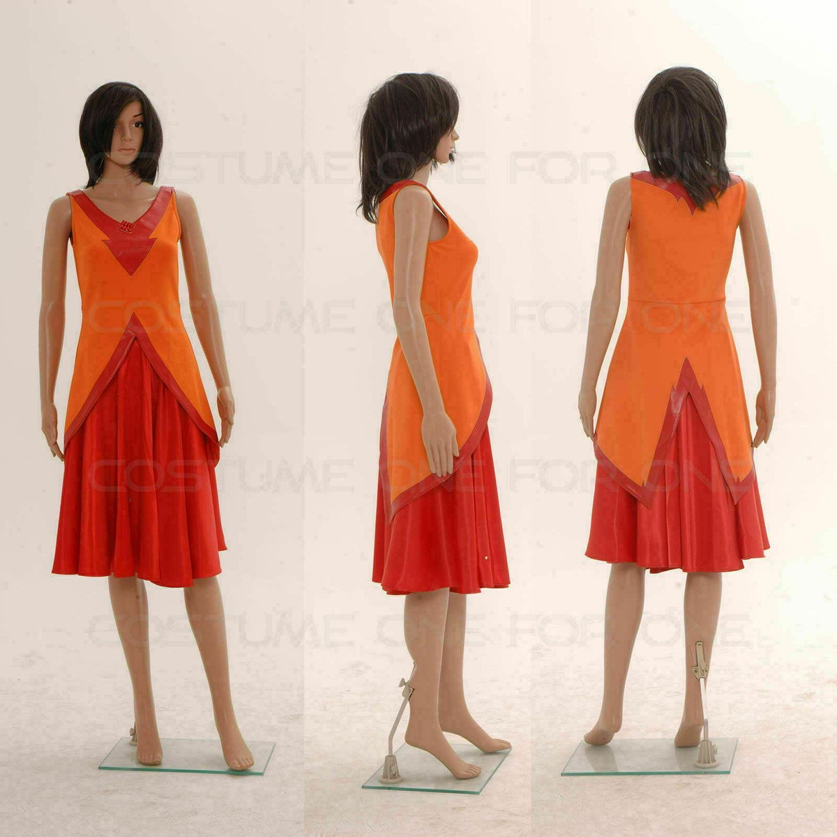Flame Princess Dress