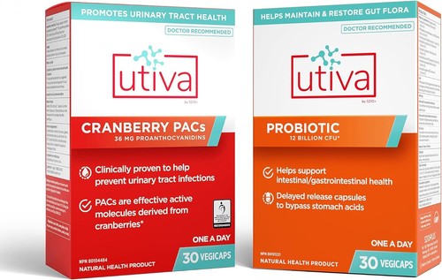 Utiva 36PAC Power Bundle – Clinically Proven 36 mg PACs Cranberry ...