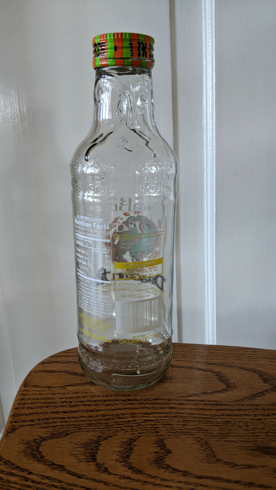 SoBe glass bottle - Rare Dragon! | eBay