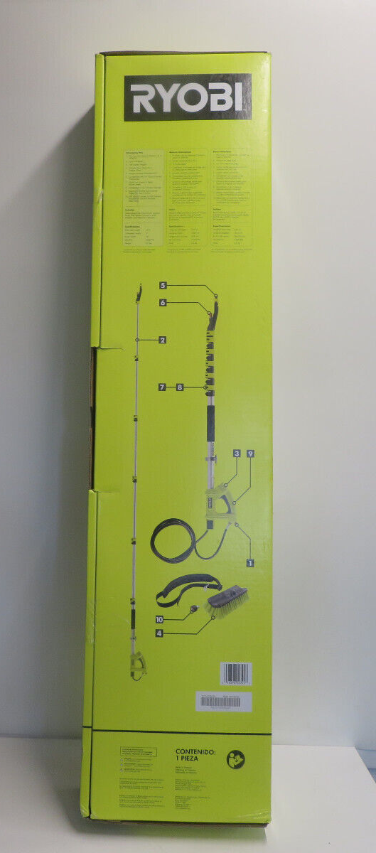 Ryobi RY31EP26 18 ft Pressure Washer Telescoping Extension Pole for ...
