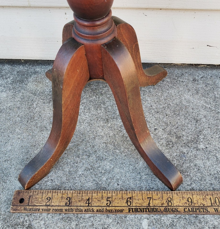 Antique Vintage Ferguson Bros MFG 2 Tier Smoking Table Stand Ashtray ...