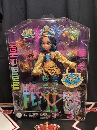 Mattel - Monster High Monster Fest Cleo De Nile Fashion Doll with ...