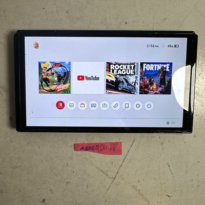 Nintendo Switch Black Wireless OLED Screen Portable Digital Gaming ...