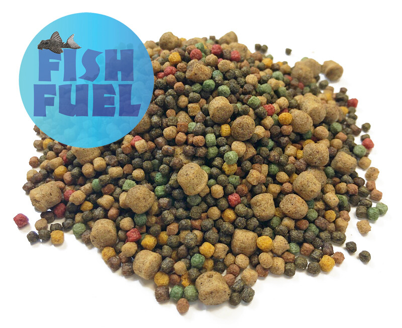 Fish Fuel Premium Supermix 2kg - 3mm & 6mm Floating Koi Food - 44% ...