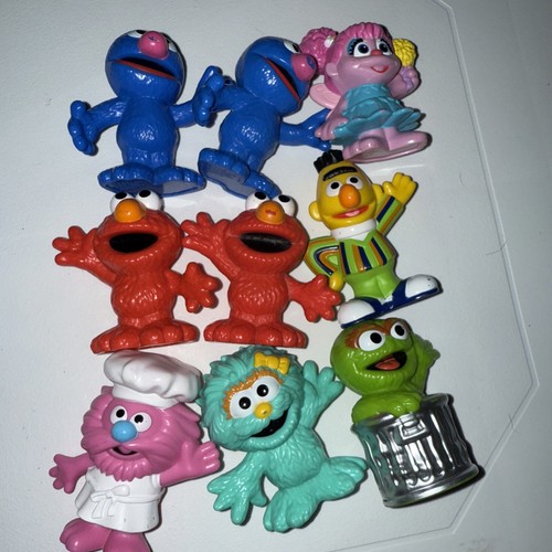 Sesame Street figure lot sesame workshop chef Elmo and more | eBay