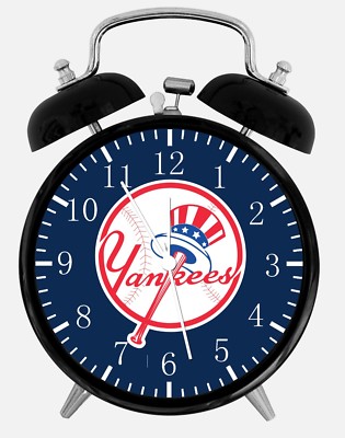New York Yankees Alarm Desk Clock 3.75" Home or Office Decor W103 Nice ...