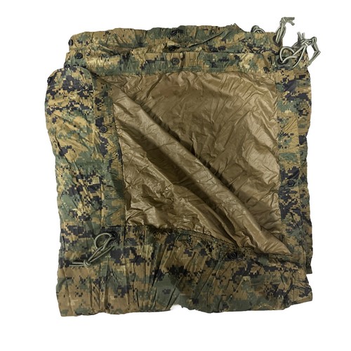 USMC Marine Corps Woodland Digital MARPAT Coyote Reversible Field Tarp ...
