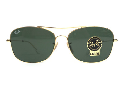 Ray-Ban Sunglasses RB3799 001/31 Arista Gold Square Frames with G-15 ...