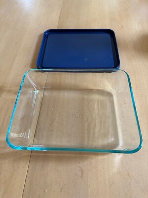 Pyrex 7211 6 Cups Clear Casserole Baking Dish Ovenware Made In USA w ...