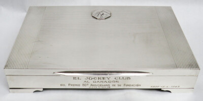 Boxes - Silver Cigarette Box